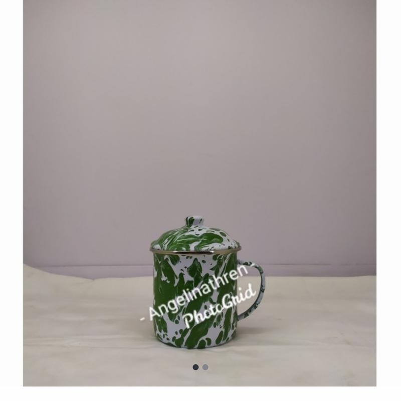 mug enamel burik 10 - cangkir blurik tutup - cangkir kopi loreng - Shop ...