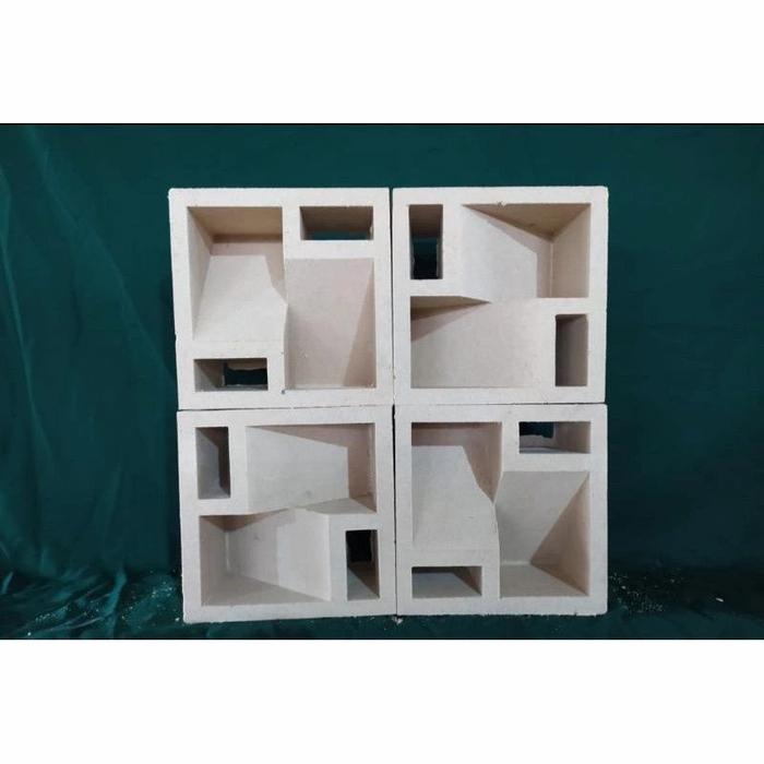 Jual roster beton minimalis/roster unik/roster anti tampias - Putih ...