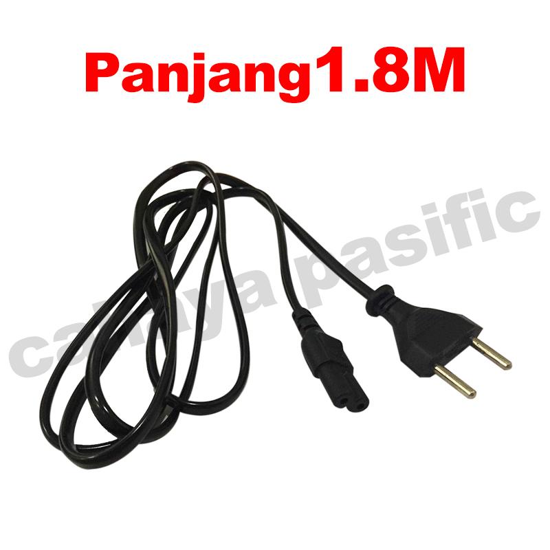 Kabel Angka 8 Panjang 1.8 Meter - KABEL AC CORD ANGKA 8 - Shop | Tokopedia