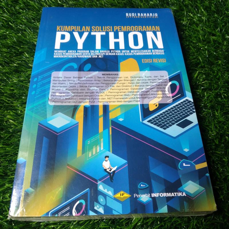 BUKU KUMPULAN SOLUSI PEMROGRAMAN PYTHON BY BUDI RAHARJO - Shop | Tokopedia