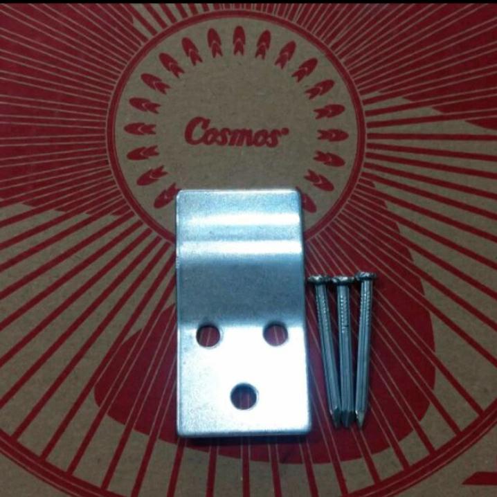 plat besi /hanger kipas angin dinding cosmos free paku beton - Shop ...