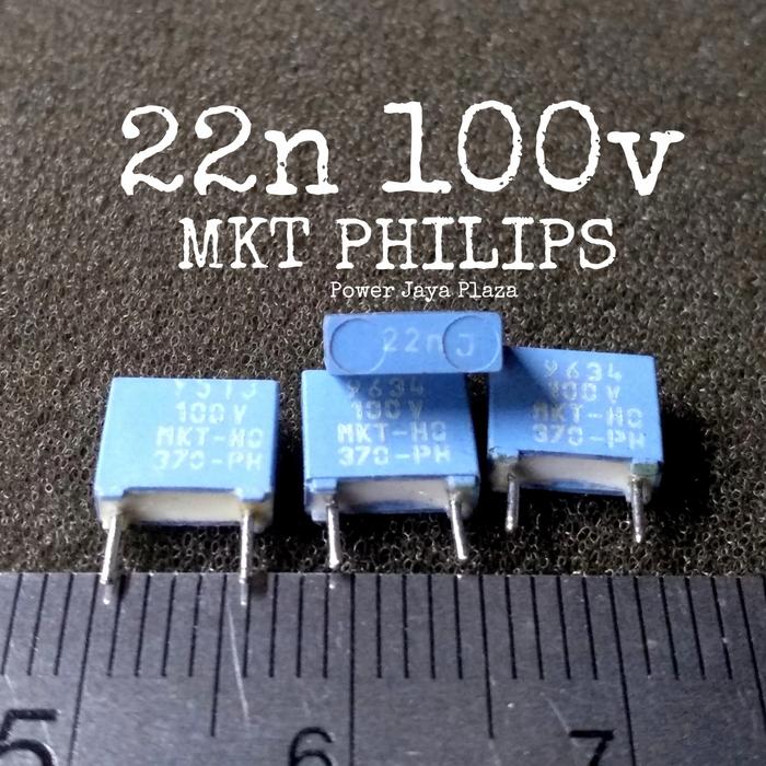 Jual Kapasitor 22n 100v MKT PHILIPS original - Kota Bandung - Power ...