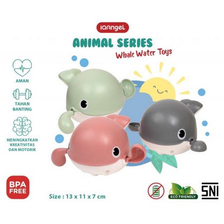 MAI605 MAINAN IQANGEL WHALE WATER TOYS MAINAN MANDI ANAK IQC02 - Shop ...
