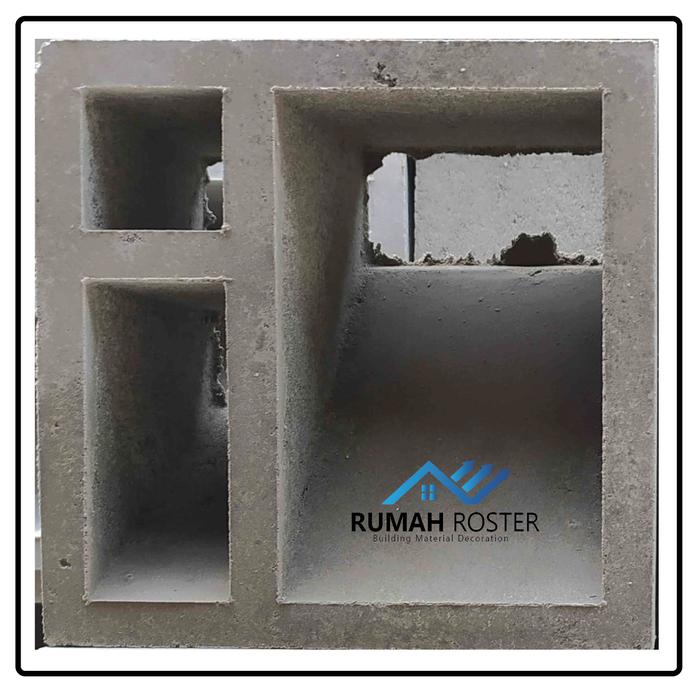 Jual Roster Beton/Roster Minimalis/Loster Beton//Lubang Udara-LB3 - Abu ...