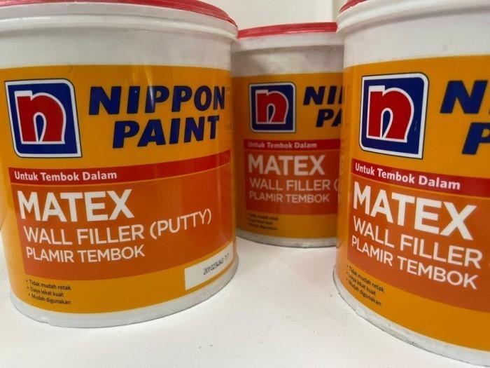 Jual Nippon Paint Matex Plamir Tembok 4KG - Putty Plamir Tembok Asbes ...