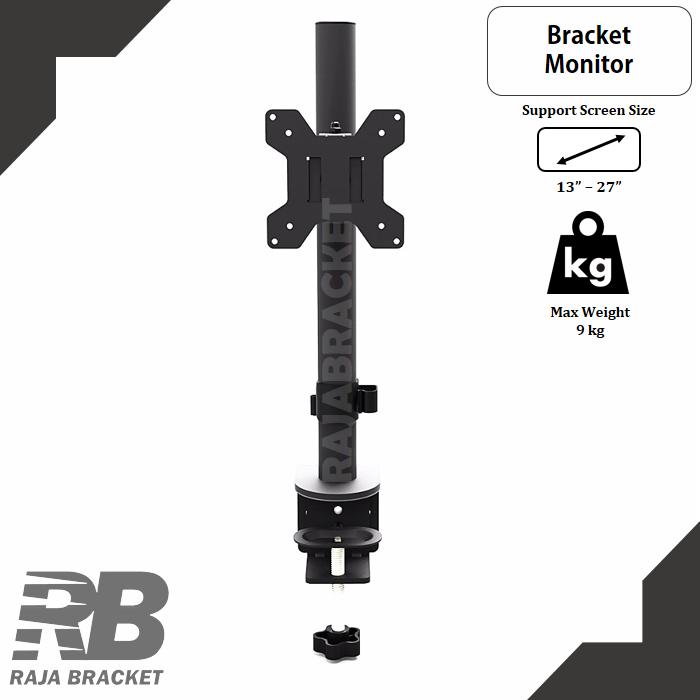 Bracket Monitor Single Stand Arm Monitor 14 17 19 22 24 27 inch, - Shop ...