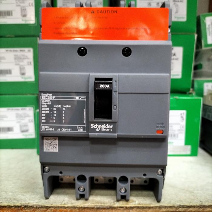 Jual mccb/breaker schneider easypact EZC250N 3p 125a,160a,200a,250a ...