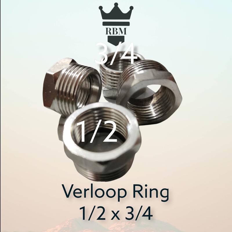 Verloop Ring 1/2 x 3/4 Inch Valve Ring Stainless Sambungan Kran - Shop ...