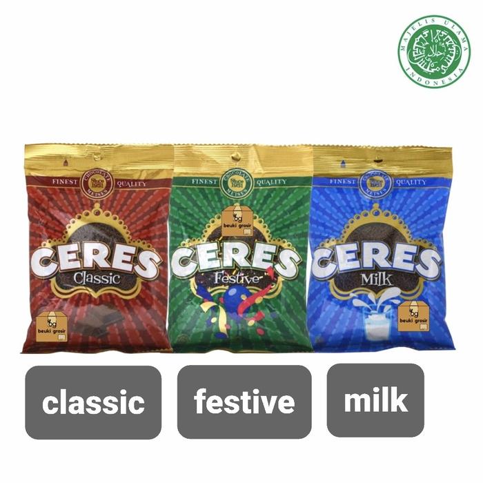 Promo Coklat Meses Ceres Cokelat Mesis Milk Festive Warna Warni ...