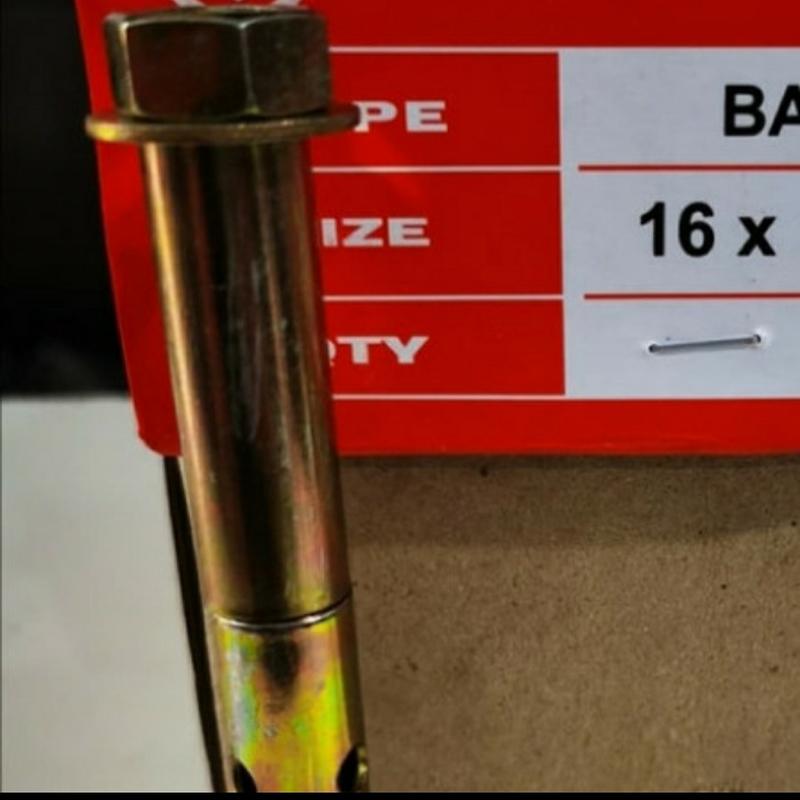 Dynabolt / Expansion Bolt Ukuran 16 x 120 mm / 120mm Baut M16 x 120 ...