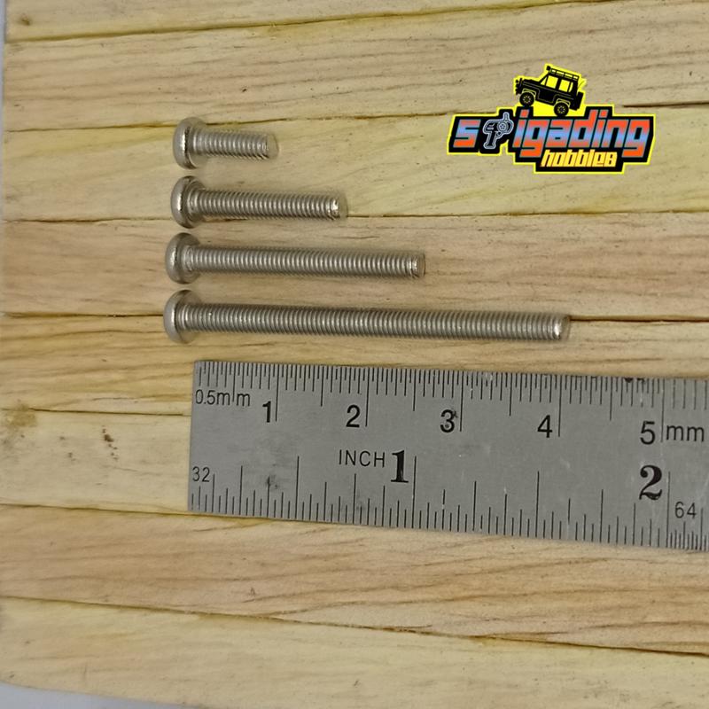 BAUT MUR RING SCREW PLUS M3 M 3MM RC MN WPL - Shop | Tokopedia