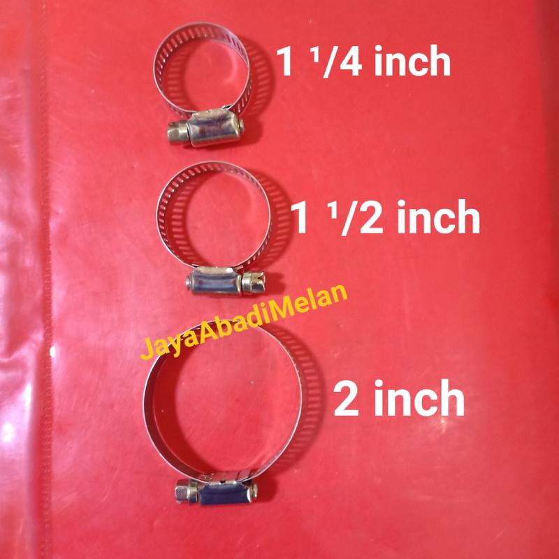 Klaim claim selang hose clamp stainless - Shop | Tokopedia