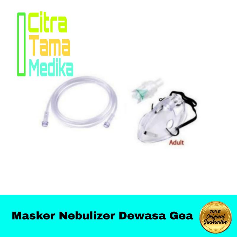 masker nebulizer dewasa gea alat uap - Shop | Tokopedia