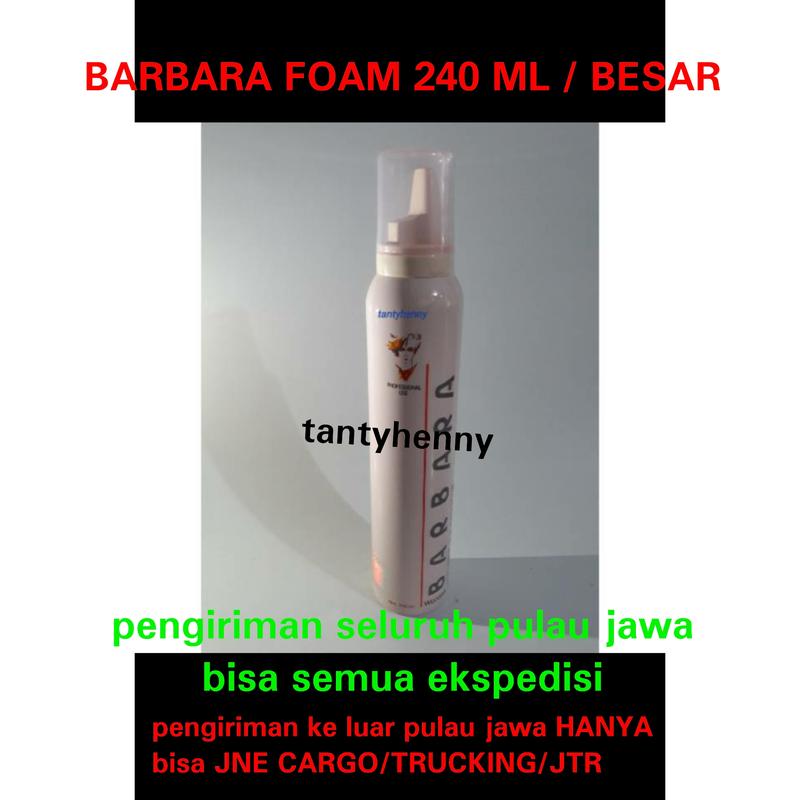Barbara foam 240 ml pink - Shop | Tokopedia