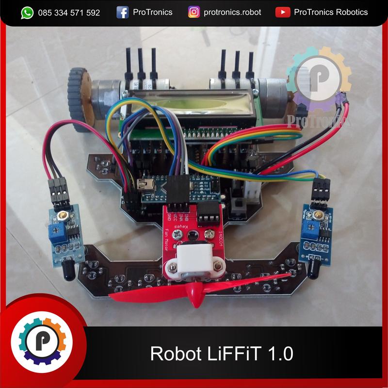 Robot LiFFiT Line Follower Fire Fighting & Transporter Robot - Shop ...