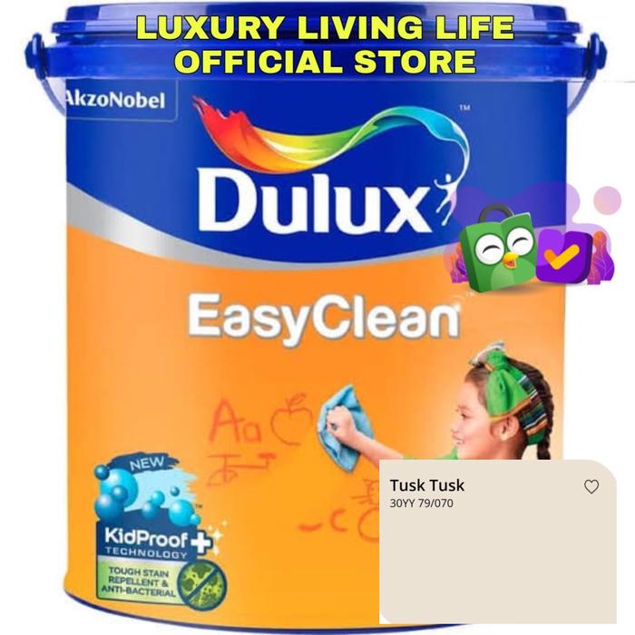 Jual Dulux Easy Clean Tusk Tusk 2,5L Gallon Tinting CSS - Jakarta Barat ...