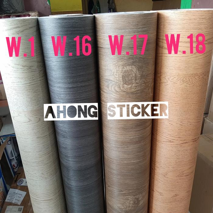 Jual STICKER MOTIF KAYU/STICKER LANTAI/STICKER TRIPLEK/STICKER TEMBOK ...