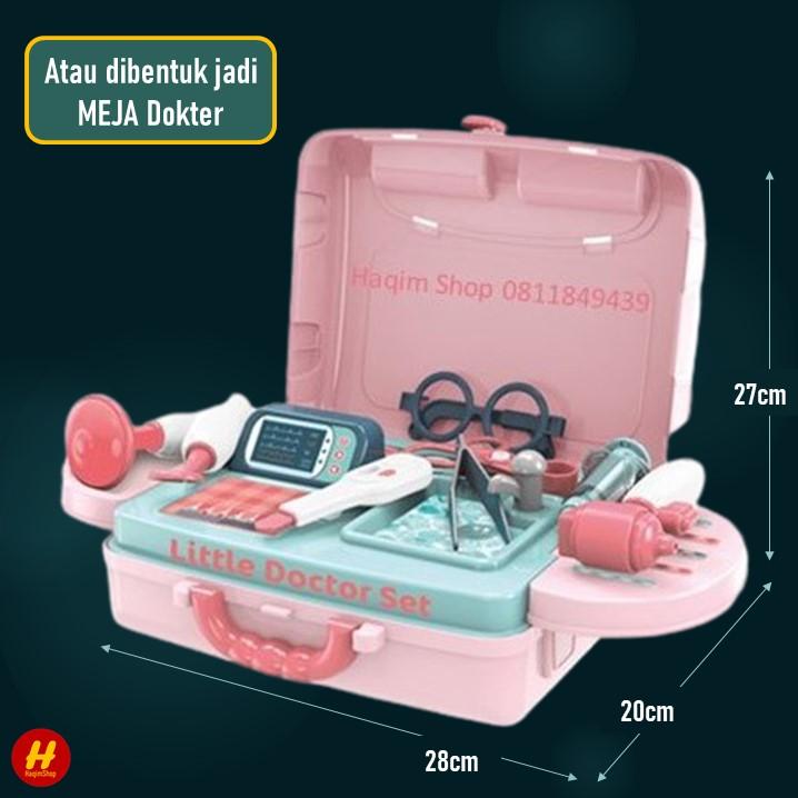 Mainan Anak Perempuan Dokter Dokteran Set Lengkap Koper Murah 3in1 K40 ...