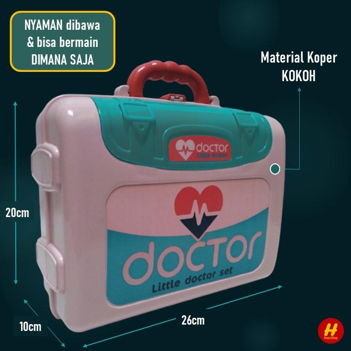 Mainan Anak Perempuan Dokter Dokteran Set Lengkap Koper Murah 3in1 K40 ...