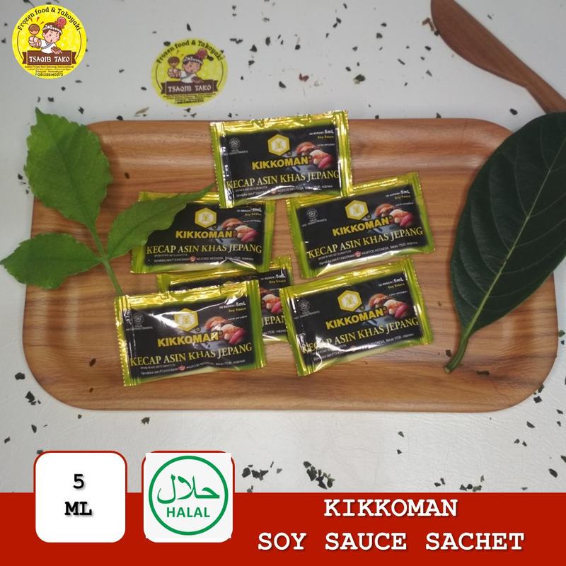 PROMO KIKKOMAN Kecap Asin Jepang 10 Sachet x 5ml - Shop | Tokopedia