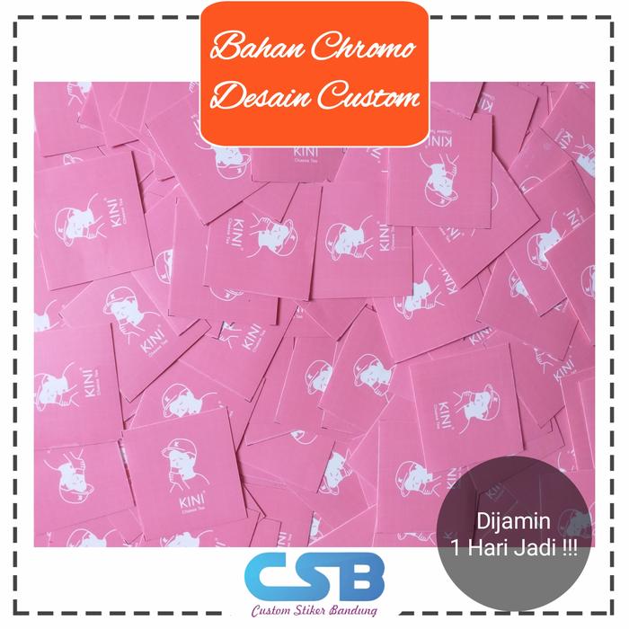 Jual Cetak Stiker Chromo Persegi Kotak Custom Print Sticker Promosi ...