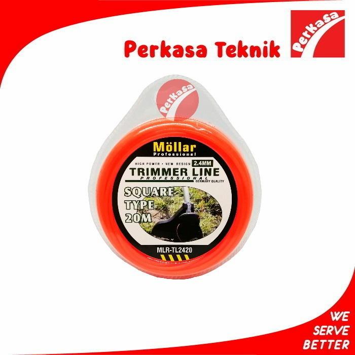 Senar Mesin Potong Rumput 20 Meter MOLLAR Trimmer Line - Shop | Tokopedia