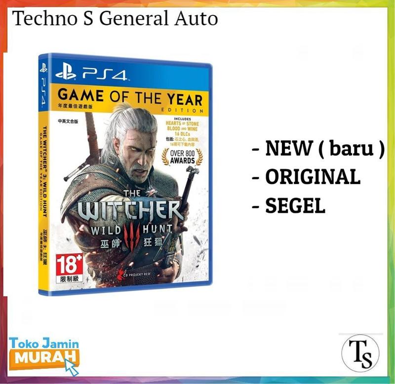 The Witcher Wild Hunt PS4 - PS4 The Witcher III - PS 4 The Witcher ...