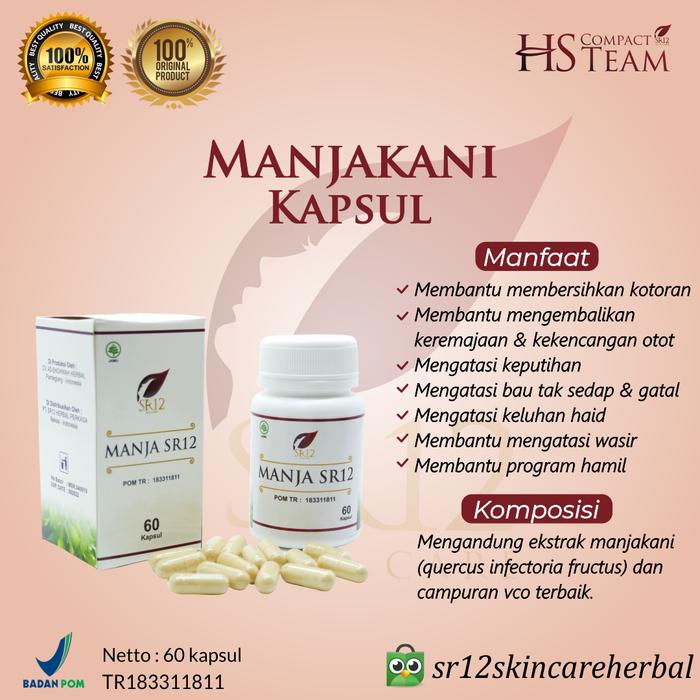 Jual Manja SR12 / Manjakani / Merapatkan Miss V / Keputihan / Nyeri ...