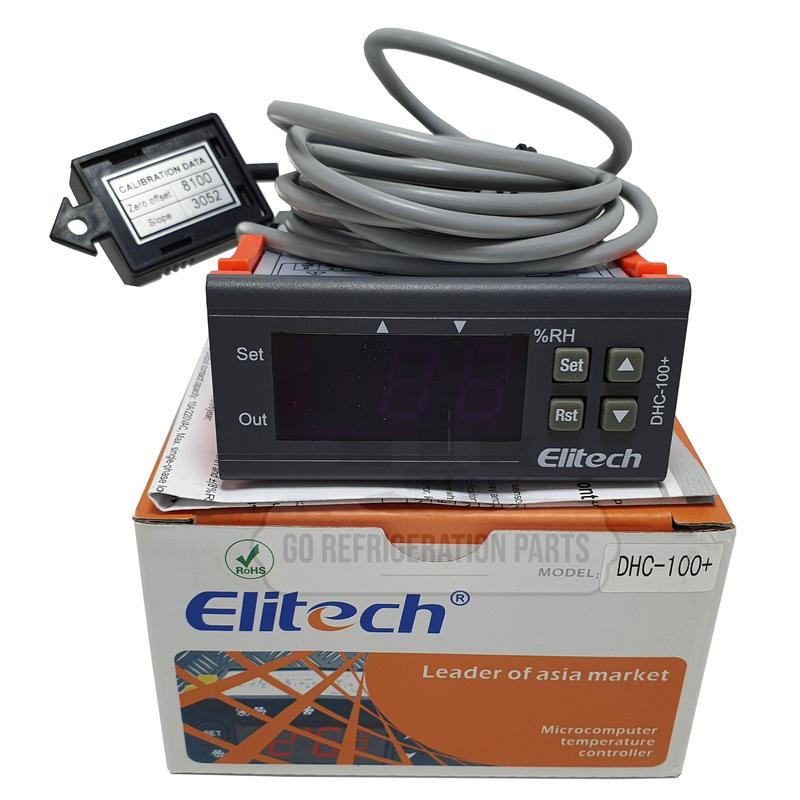 DHC-100+ HYGROSTAT HUMIDITY TEMPERATURE CONTROLLER RELATIVE ELITECH - Shop | Tokopedia