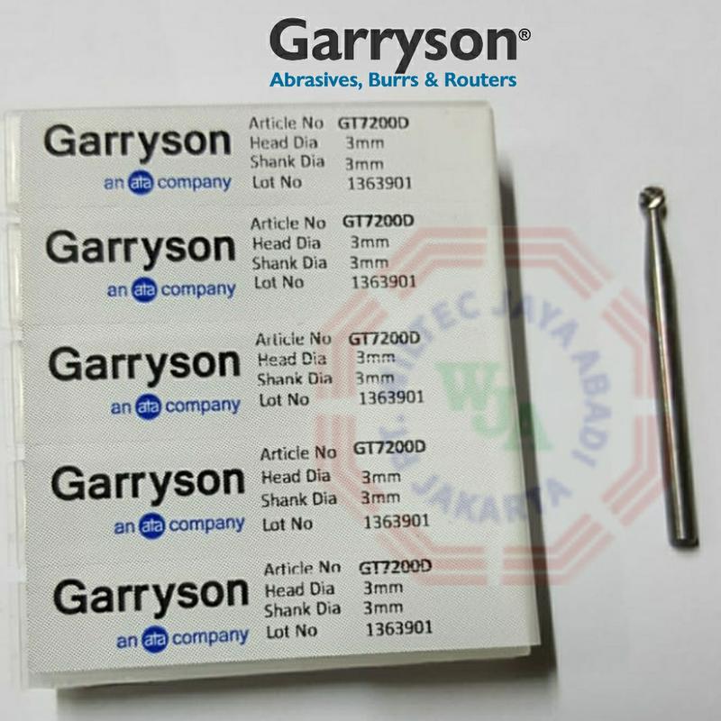 GARRYSON - CARBIDE BURRS ROTARY TUNGSTEN MATA TUNNER GT7200D - Shop ...
