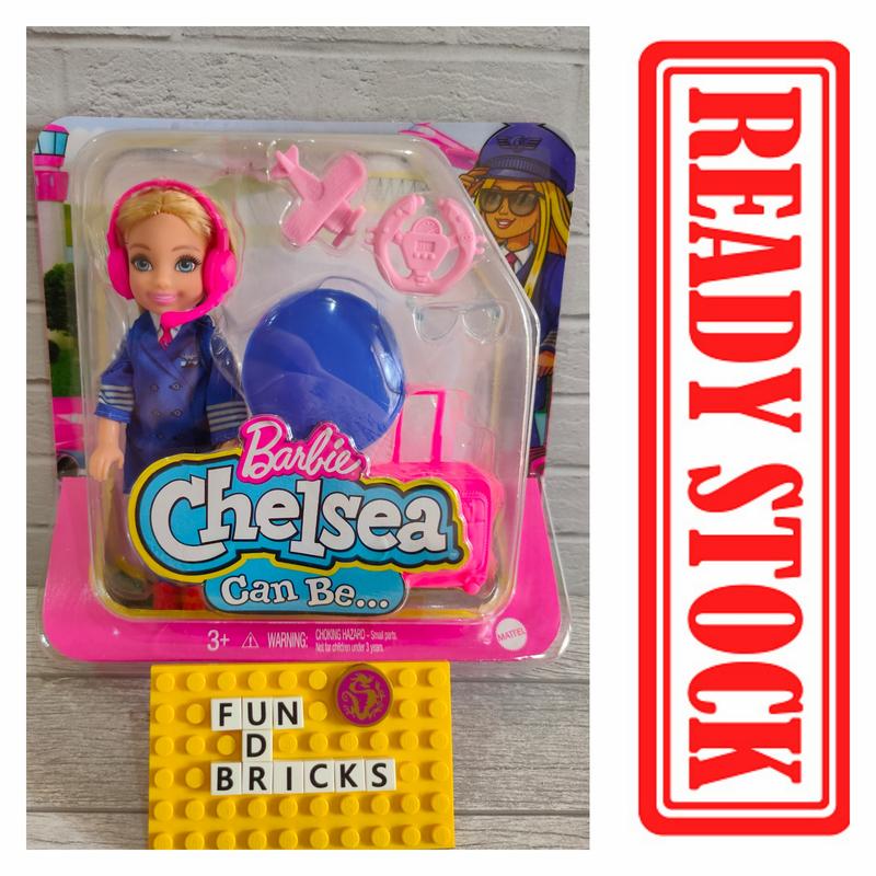 Barbie Chelsea Can Be Pilot - Shop | Tokopedia