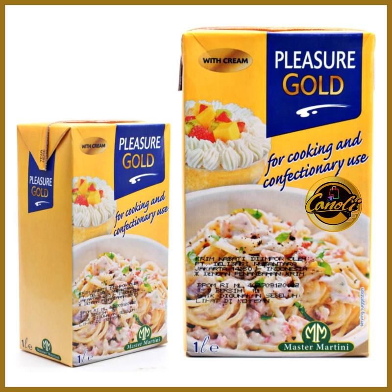 pleasure gold / cooking cream 1 liter / master martini - Shop | Tokopedia
