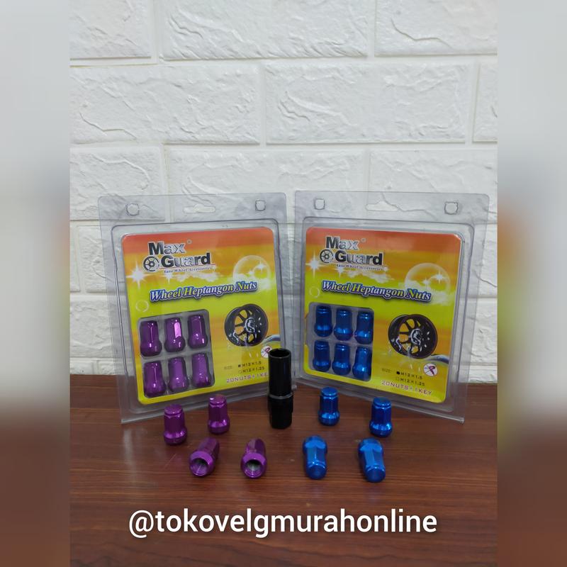 TVMO Baut roda lugnut racing max guard besi isi 20 uk 1.5 - Shop ...