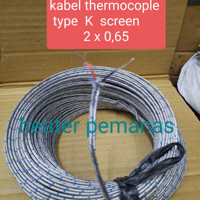 kabel thermocouple/thermocouple wire type k screen - Shop | Tokopedia