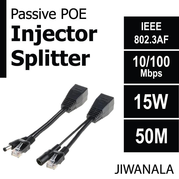 Kabel POE Injektor Injector Splitter Spliter 5V 12V 24V 48V Set - Shop ...