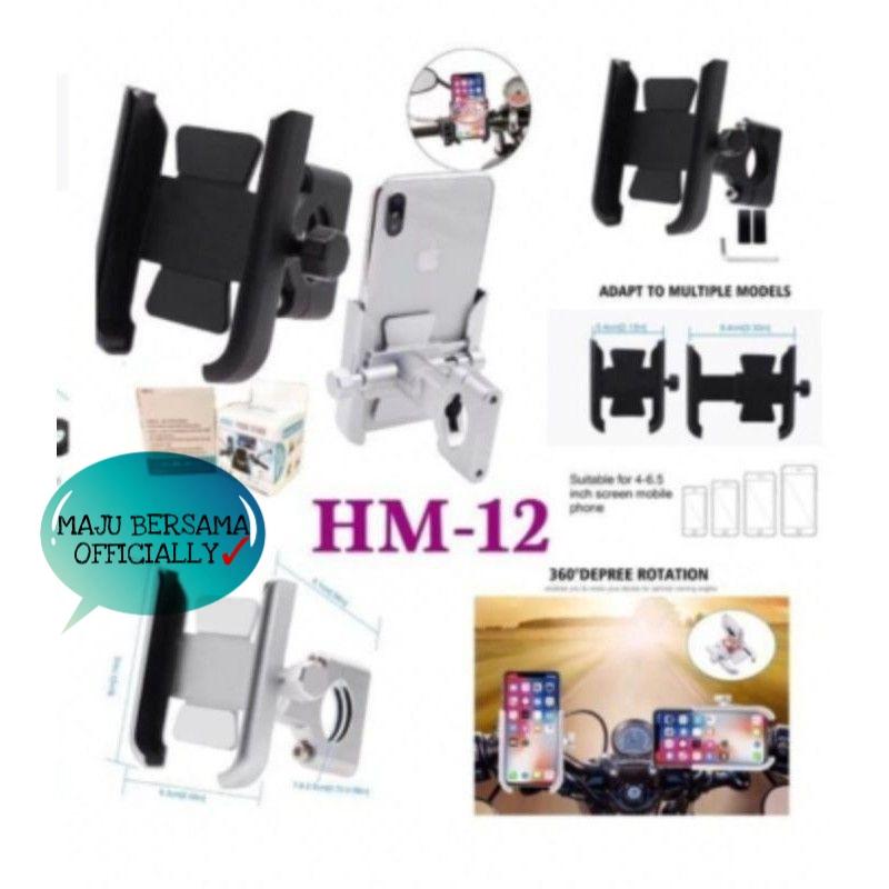 Holder Hp Motor Stang HM 12 / Holder Sepeda Motor Stang 360° - Shop ...