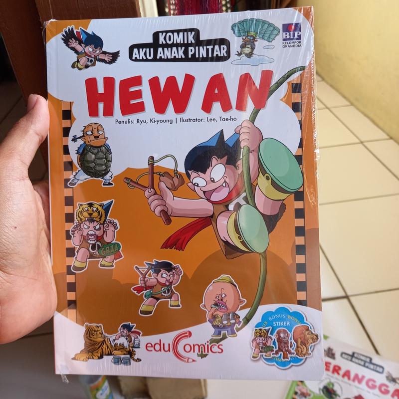 BUKU KOMIK AKU ANAK PINTAR HEWAN - Shop | Tokopedia
