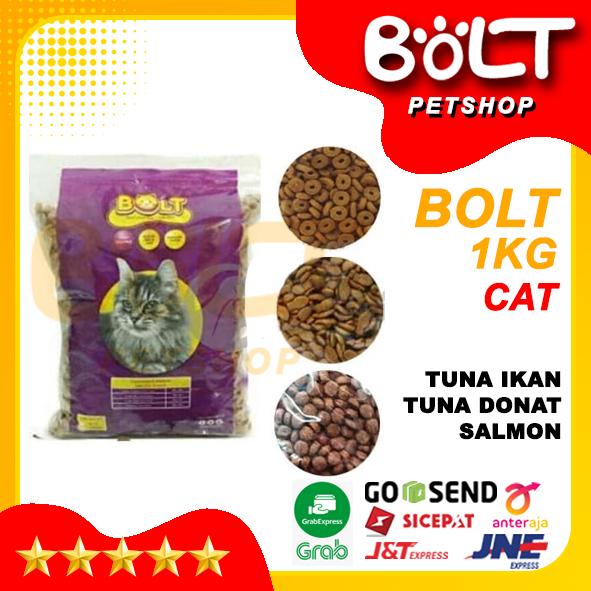 BOLT CAT Makanan Kucing BOLT Cat 1kg REPACK - Shop | Tokopedia