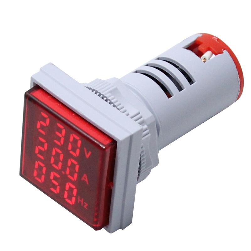 Pilot Lamp Voltmeter Digital Amper,Volt dan Hz - Shop | Tokopedia