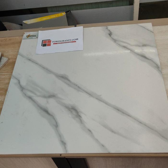 Jual GRANIT LANTAI ESSENZA STATUARIO MARBLE 60X60 [FREE ONGKIR ...