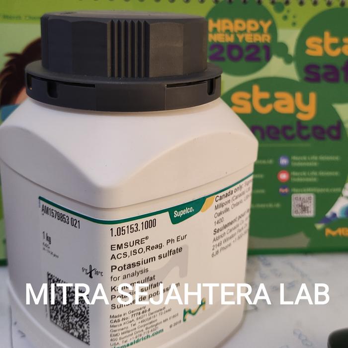 Jual Potassium Sulfate Merck 1kg 105153 / 1.05153.1000 K2SO4 - Kab ...