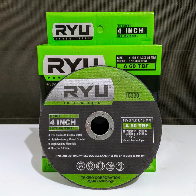 Mata gerinda potong cutting wheel 4" RYU - Shop | Tokopedia