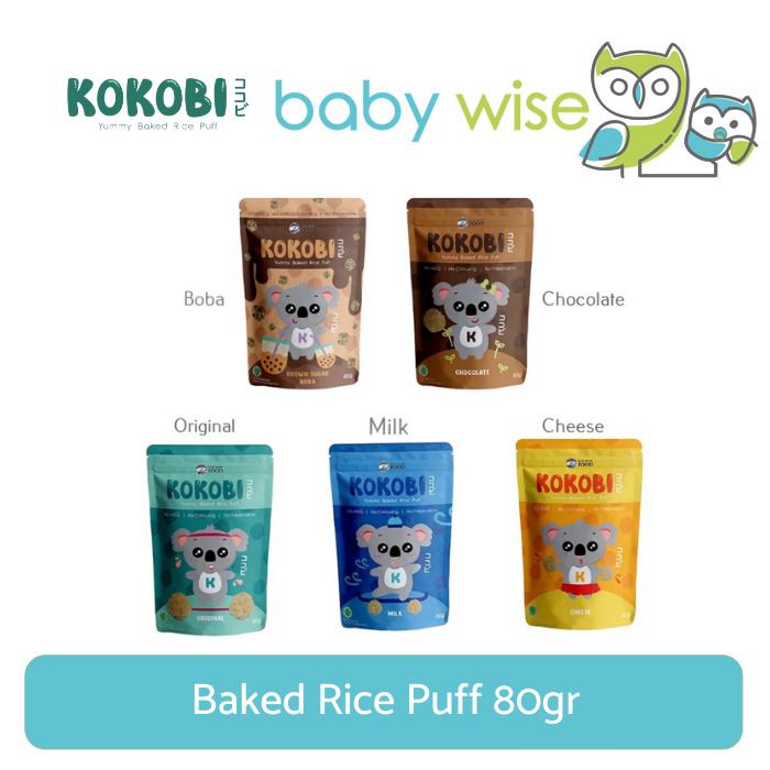 Kokobi Yummy Baked Rice Puff 80gr - Shop | Tokopedia