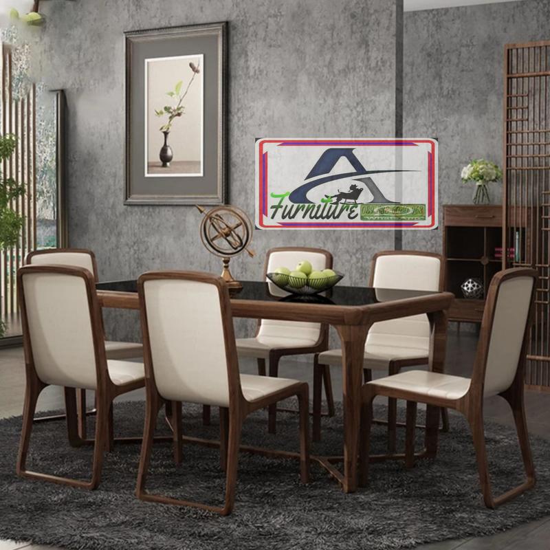 dining set minimalis set kursi makan meja kaca kayu jati new - Shop ...