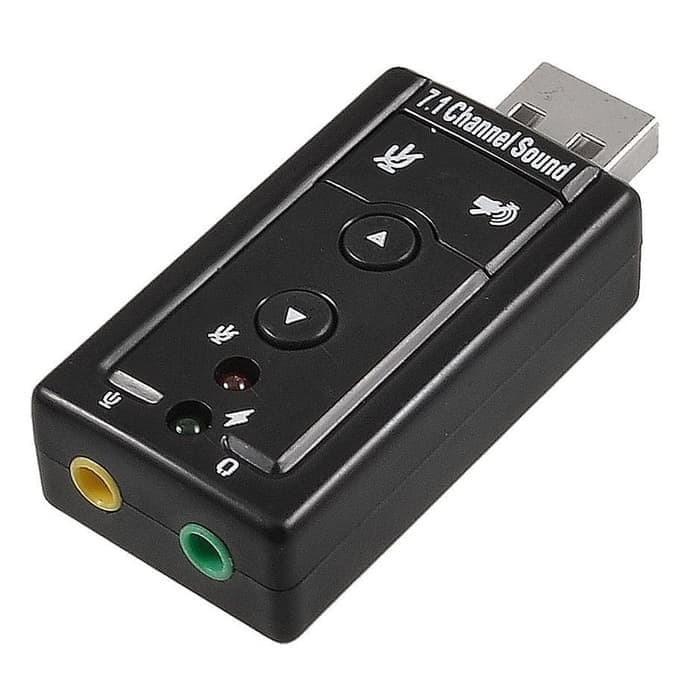 USB Sound 7.1 Usb to Jack Sound Card - Shop | Tokopedia