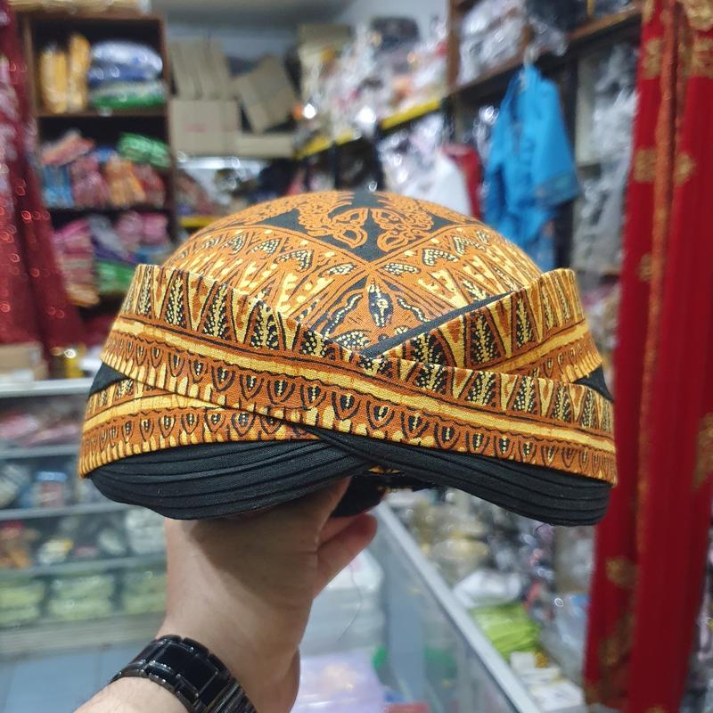 Blankon Adat Jawa / Blangkon Modang Solo / Blankon Jawa Solo - Shop | Tokopedia