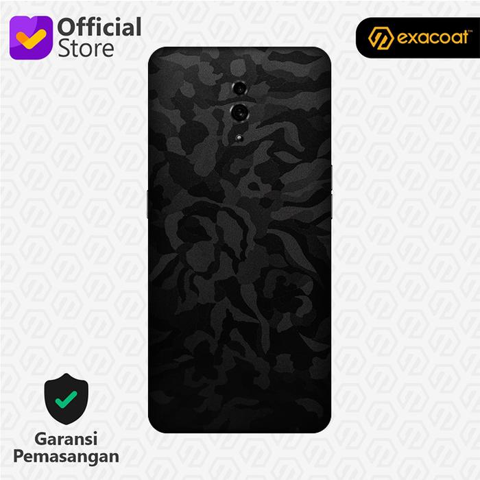 Jual [EXACOAT] Oppo Reno Skins 3M Skin / Garskin - Black Camo - Model ...