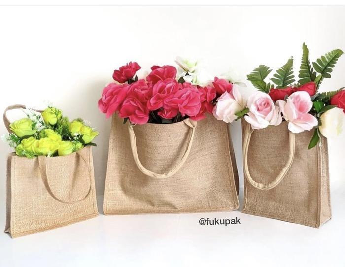 Jual Custom Tas Goni, Personalized Jute Bag, Souvenir, Goodie Bag ...