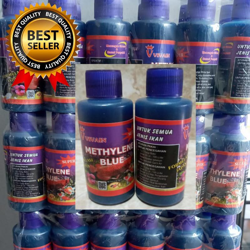 METHYLENE BLUE/ Obat Biru ikan/100ml - Shop | Tokopedia