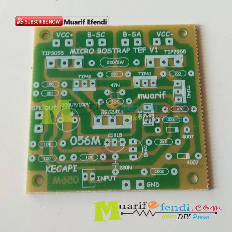PCB Power Amplifier Micro BOSTRAP TEF V1 MEREK NAMEC VERONIK - Shop | Tokopedia
